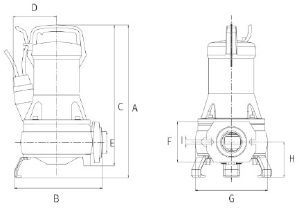 Bomba sumergible de drenaje Drainex 200 Espa